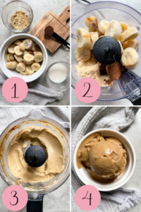 Coffee Nice Cream with Homemade Magic Shell - hellofrozenbananas.com