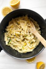 One Pot Pasta with Ricotta and Lemon - hellofrozenbananas.com