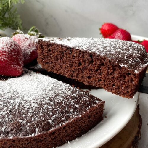 Almond flour chocolate cake store