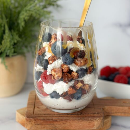 Cottage Cheese and Fruit Parfait - hellofrozenbananas.com