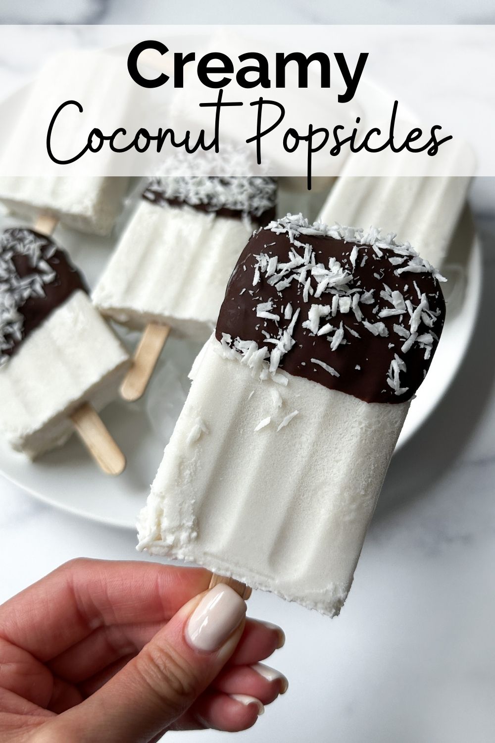 Coconut Popsicles - hellofrozenbananas.com