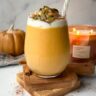 Healthy Pumpkin Pie Smoothie - hellofrozenbananas.com