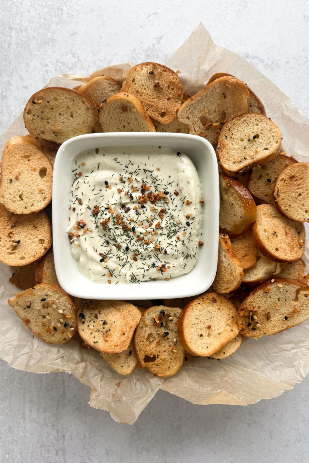 Homemade Bagel Chips - hellofrozenbananas.com