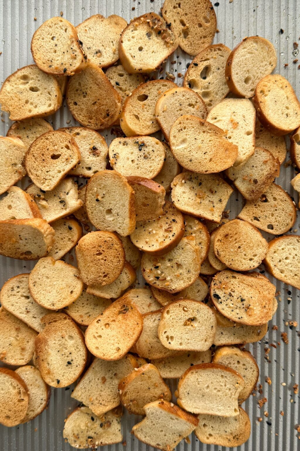 Homemade Bagel Chips - hellofrozenbananas.com