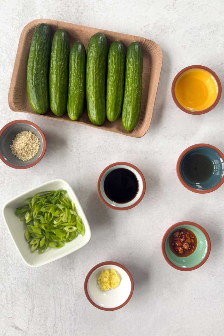 Asian Cucumber Salad - hellofrozenbananas.com