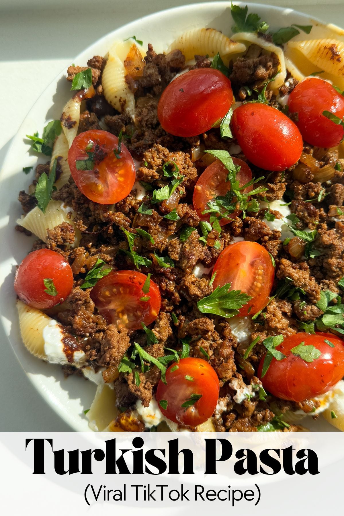 Turkish Pasta (Viral TikTok Recipe) - hellofrozenbananas.com